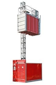 Double Cage Building Material and Passenger Hoist Elevators 150m Lifting Height supplier