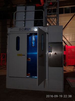 2000kg Explosion Proof Industrial Elevators for Oil Plant Installed within Steel Structure supplier