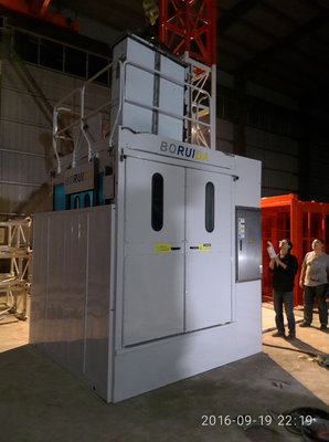 2000kg Explosion Proof Industrial Elevators for Oil Plant Installed within Steel Structure supplier