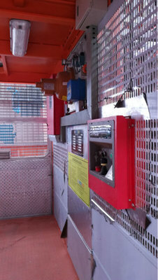 2700kg Material Lifting Construction Hoist with Schneider Electrical Unit supplier