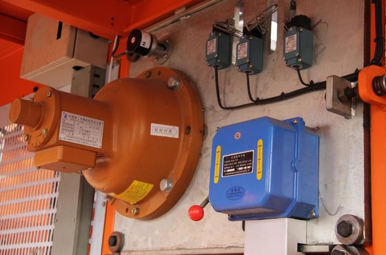 Rack and Pinion Material Hoisting Equipment ENGINES POWER 2x15kw supplier