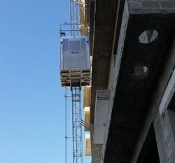 Rated Lifting Speed Rack and Pinion Hoists Making of Steel 110m AUS Stardard supplier