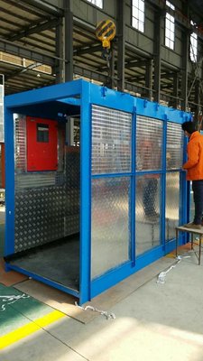 380V , 60Hz Voltage Construction Lifts CH270 with Siemens PLC Control System supplier