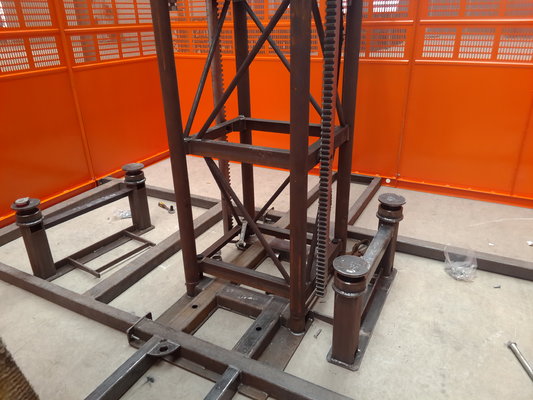 380V , 60Hz Voltage Construction Lifts CH270 with Siemens PLC Control System supplier