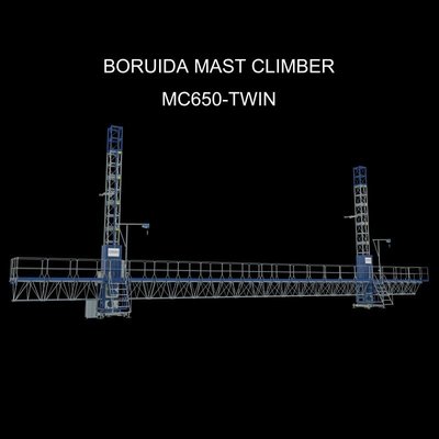 3P 380V 50Hz  Mast Climbing Work Platforms Single and Double Rack Modulas 5 supplier