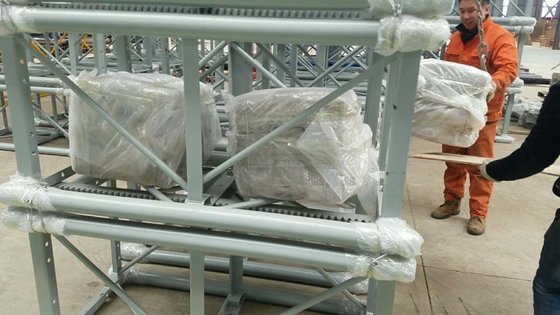 Industrial Construction Hoist Elevator for Chimney Curve Available 36m / min supplier