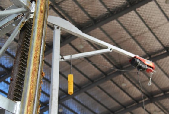 Siemens PLC Landing Control Construction Hoist Elevator Reduction Ratio 1 : 16 supplier