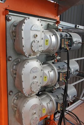 S4 Work System Building Site Hoisting Equipment In Construction with ABB Motor and 8 Rack Modulus supplier