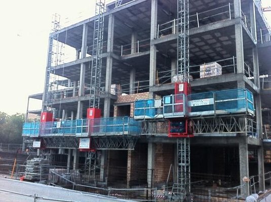 Mast 450 Construction Mast Climbing Work Platforms Safety, Masts Match with Elevators supplier