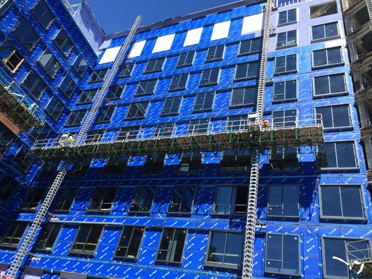 Mast 450 Construction Mast Climbing Work Platforms Safety, Masts Match with Elevators supplier