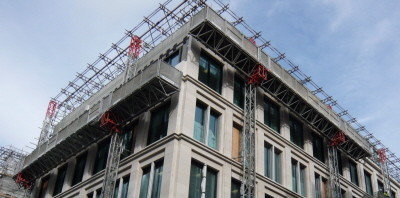 67m MC 650 Mast Climbing Work Platforms Travelling Speed 0~8.0m/min supplier