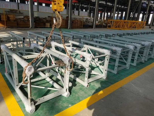 118kg Mast Construction Lifts, 8 Rack Modulus 54m Elevator for Airport Built - up supplier