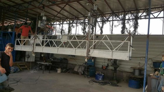 1000kg Mast Climbing Work Platforms / Rope Suspended Platform Safe and and Reliable supplier