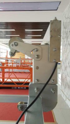 10.5m Aluminum Alloy Climbing Work Rope Suspended Platform with Steel Rope supplier
