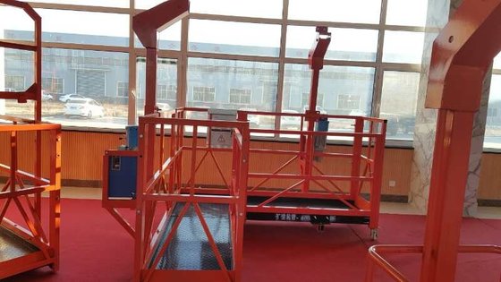 ZLP800 Steel Rope Suspended Platform / Aluminium Access Platforms CE Certificated supplier
