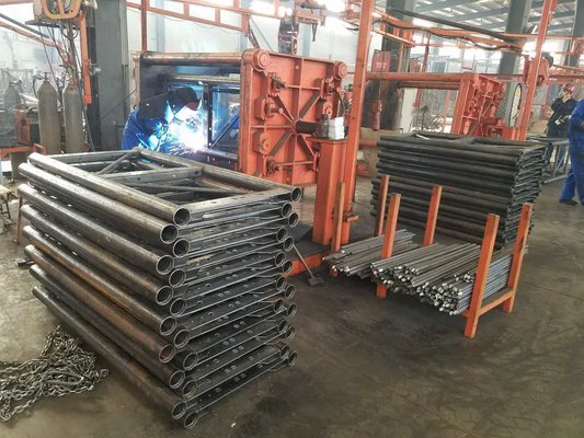 2 Tons 60m Orange Painted Rack And Pinion Hoist , Material Lifting Equipment supplier