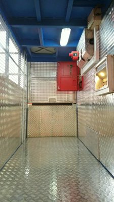 5 Rack Modulus Material Lift Elevator , Material Hoisting Equipment With Reduction Ratio 1 / 18 supplier