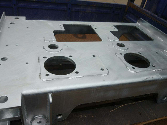 Frequency Conversion 55kg Mast Goods Hoist Lift With Customized Dimension supplier