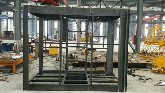 3.2×1.4×2.2M 3.2 Ton Building Site Hoist , Material Lifting Equipment With E & E Electrical Cable supplier