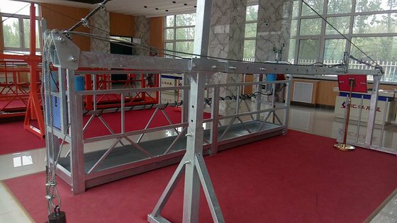 500kg 5m Steel Hot Galvanized Suspended Access Platform with Load Sensor supplier
