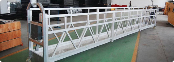 Rope Suspended Platform, Wire Transferred Window Cleaning Platform 1.8KW x 2 supplier