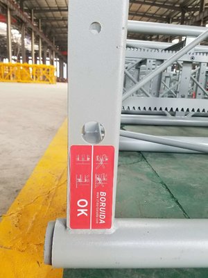 Automatical Landing Double Rollers Industrial Elevators 2.7 Ton , S4 Work System Custom Size supplier