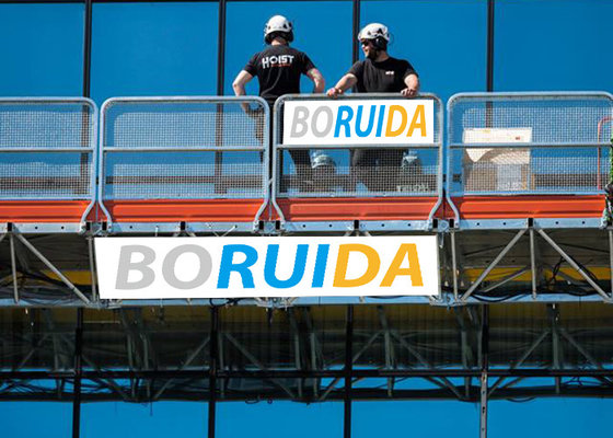 Nord Motor Mast Climbing Adjustable Work Platforms With 8m / Min Lifting Speed supplier