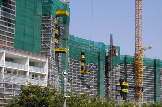 Hot Galvanized Steel Material Loading Platform , Cantilever Loading Platform supplier