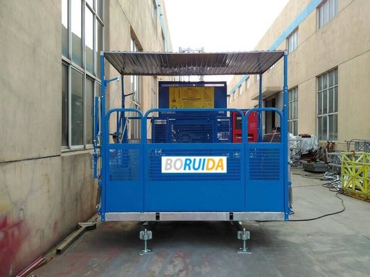 1500kg 450 2 * 11kw Construction Material Lifting Equipment Controlling On Ground supplier