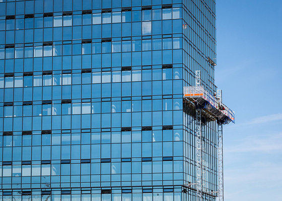 Siemens Inverter FC Mast Climbing Work Max 32.2m Length Platforms for Material Loading supplier