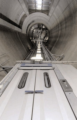 Durable Industrial Elevators For Transport Personnel , Construction Materials supplier