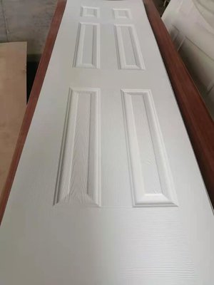 Melamine Wood door skin hdf  Interior hdf molded white primer mdf door skin 870*2150mm