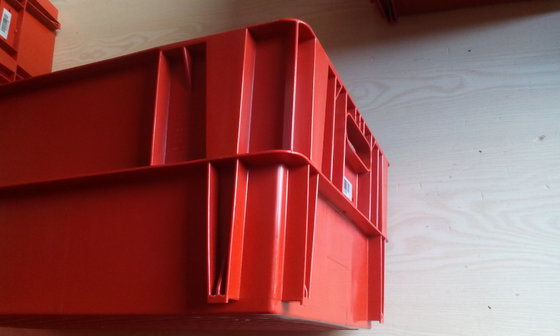 Plastic Box Fold Container for Storage or Transportation