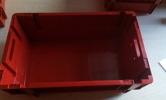 Plastic Box Fold Container for Storage or Transportation