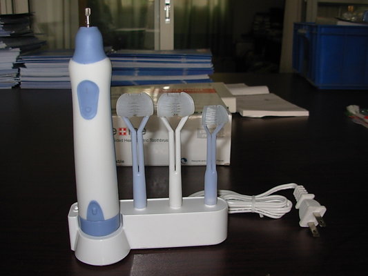 3 sides triple electrical toothbrushes  for family