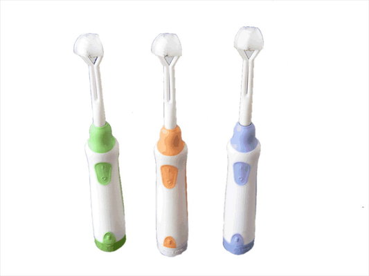 Battery Operated 3 Sides Triple Electrical Toothbrushes