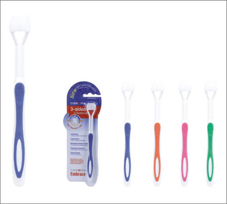 3 Sided Triple Toothbrushes for Adult tooth brushes