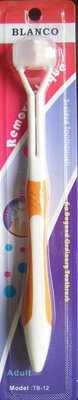 3 Sided Triple Toothbrushes for Adult tooth brushes SD-CR01