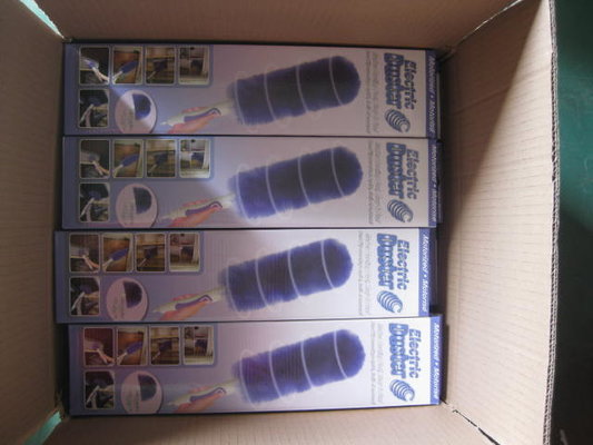 Battery Operated Electrical Duster with 3 Brush Heads