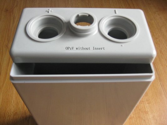 ABS Materials VRLA  Lead Acid OPZV Battery Container with Top Cover Plate 4 OPZS BOXES 200AH