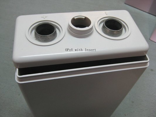 ABS Materials VRLA  Lead Acid OPZV Battery Container with Top Cover Plate 4 OPZS BOXES 200AH