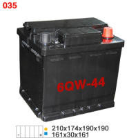 Auto Battery Container Completely Kit of 12V 40ah Battery Sets Ship Boats Batteries Box