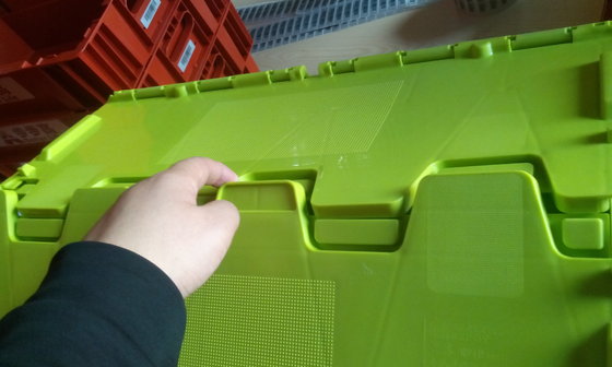 PP Plastic Box Fold Container for Storage