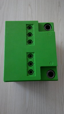 Green Color Plastics Materials 6 GFM Battery Container with Lead in Cover 12V 38ah China Factory