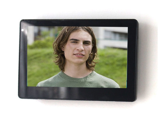Indoor Intercom Android Touch Screen With Speakers , Microphone , SIP IP Stack