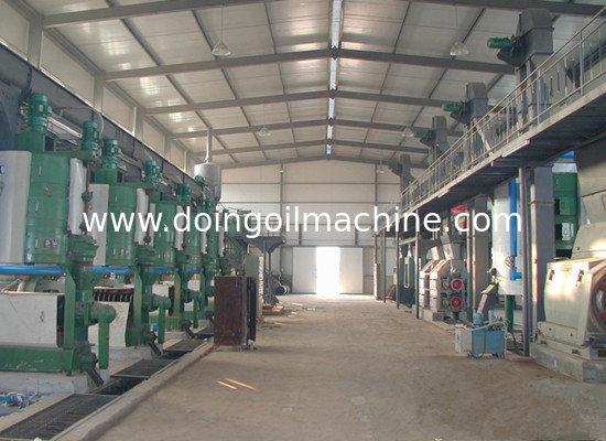 High quality rice bran oil making machine