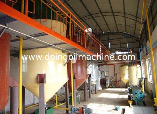 High quality rice bran oil making machine