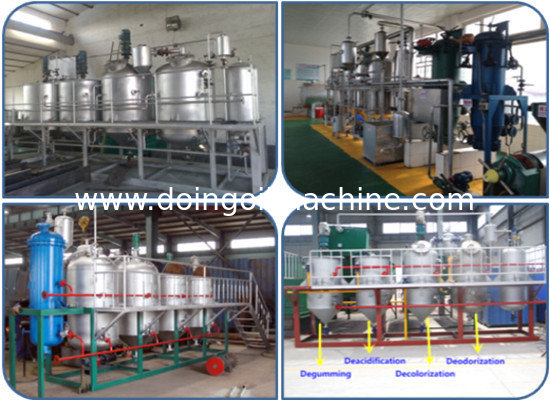 20tpd edible oil refinery machine