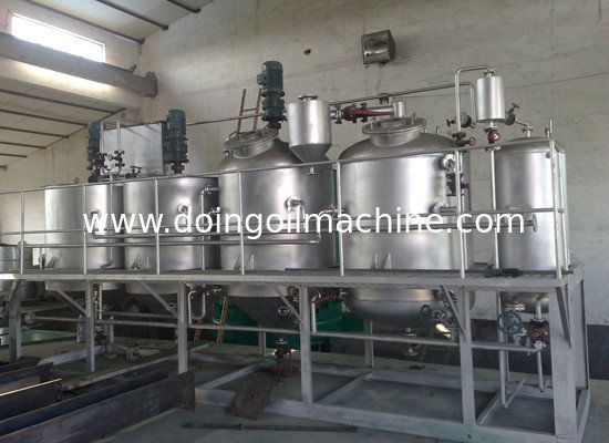 Physical refining and chemical refining of edible oil