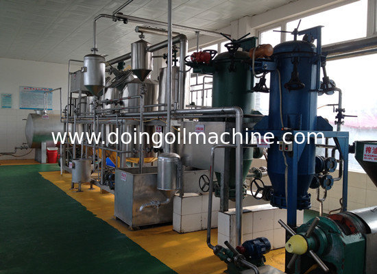 Physical refining and chemical refining of edible oil